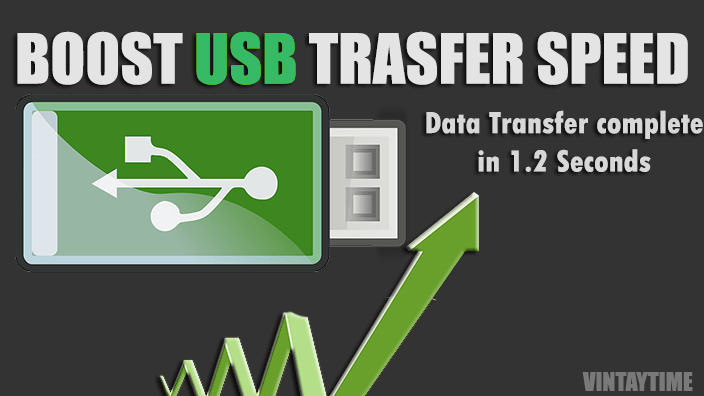How To Test Increase Your USB Flash Drive Read Write Speed VintayTime